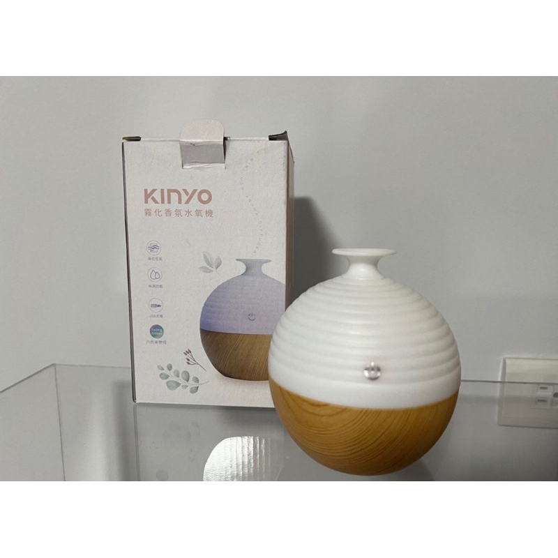 KINYO霧化香氛水氧機（ADM）加濕器6色漸 變燈 USB供電 | 蝦皮購物