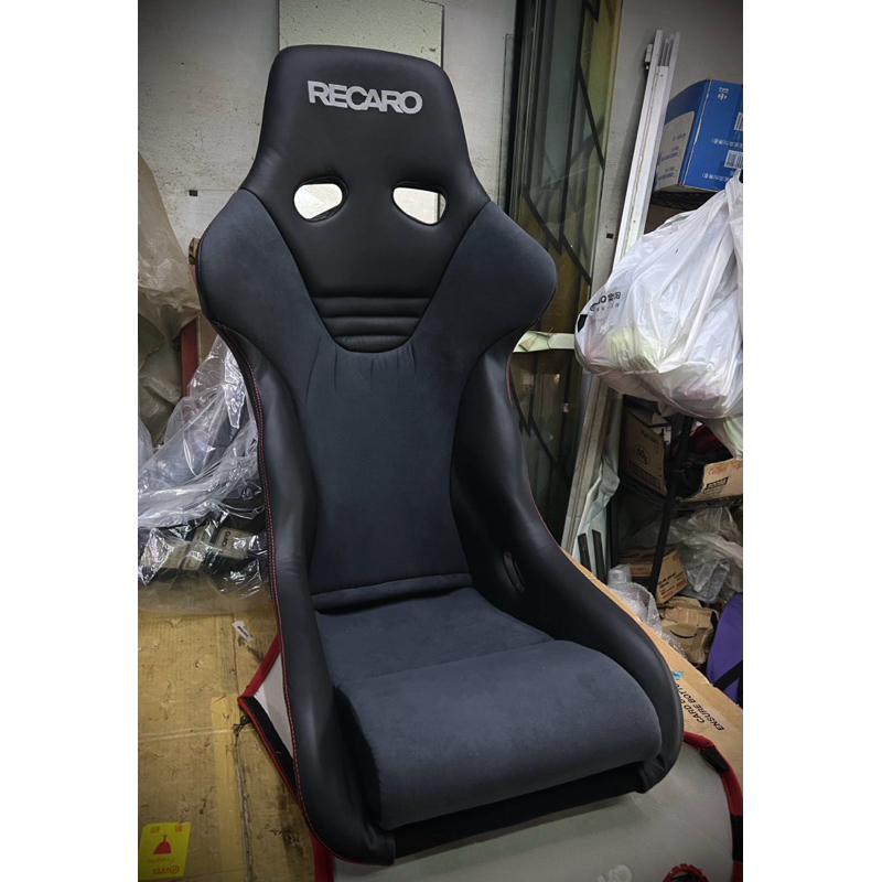現貨正品Recaro rsg spg 真皮麂皮賽車椅 | 蝦皮購物
