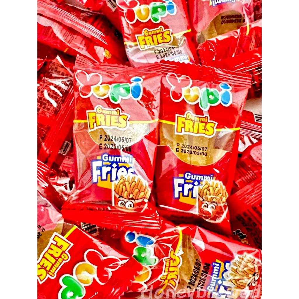 蜂釀🍯 🔥Yupi呦皮 🍟QQ薯條軟糖 15g 薯條 軟糖 薯條 造型軟糖🔺單小包賣場 | 蝦皮購物