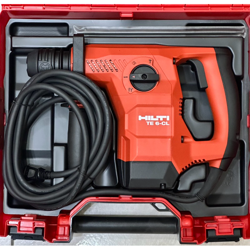 【金牛五金】HILTI喜利得 喜得釘原廠 TE6-CL 電鎚鑽附鑿破功能 四溝 電鑽 三用電動鎚鑽 TE 6-CL | 蝦皮購物