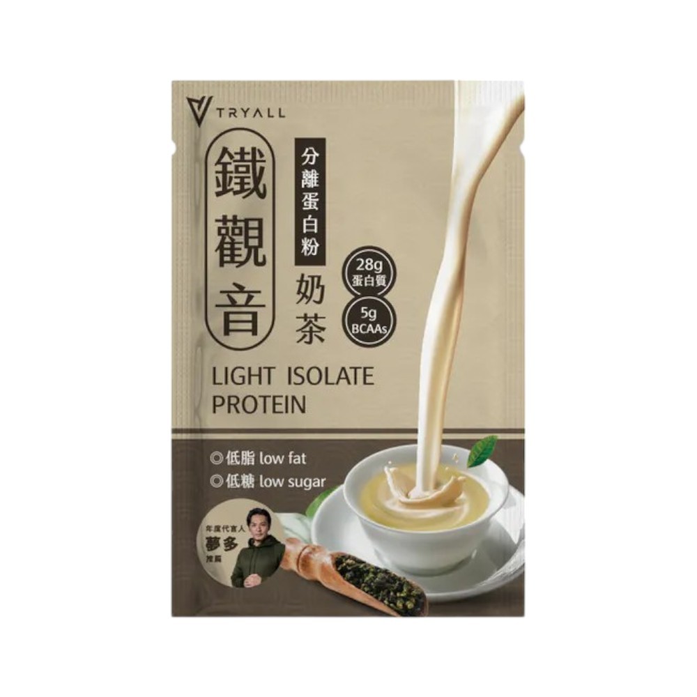 Tryall 分離蛋白乳清-light鐵觀音奶茶 35g (TRY006) | 蝦皮購物