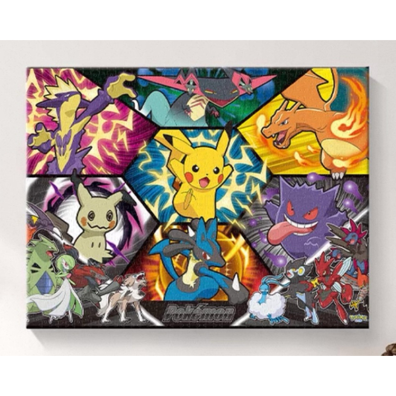 【全新】3D-JP Pintoo 無框畫拼圖 塑膠拼圖 寶可夢系列 大決鬥 1336片 | 蝦皮購物