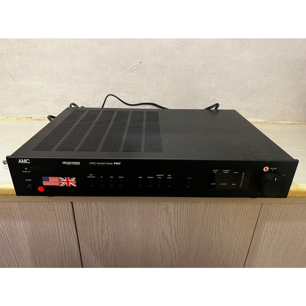 特價到8/15 AMC Pro 7 H/E/C Control Center 綜合擴大機 (簡易測試正常/多組前後級) | 蝦皮購物