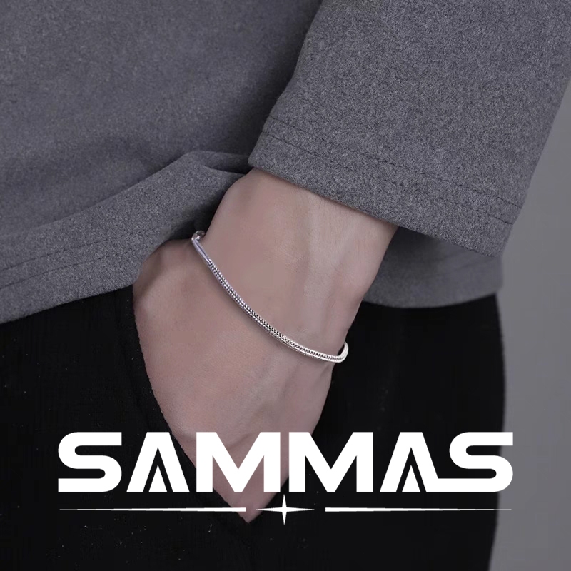 SAMMAS🔥 狐尾手錬 新款 潮流手鏈 百搭 蛇骨錬 簡約 個性手錬 高級感 鈦鋼手錬 防水 高品質 細手錬 穿搭配件 | 蝦皮購物