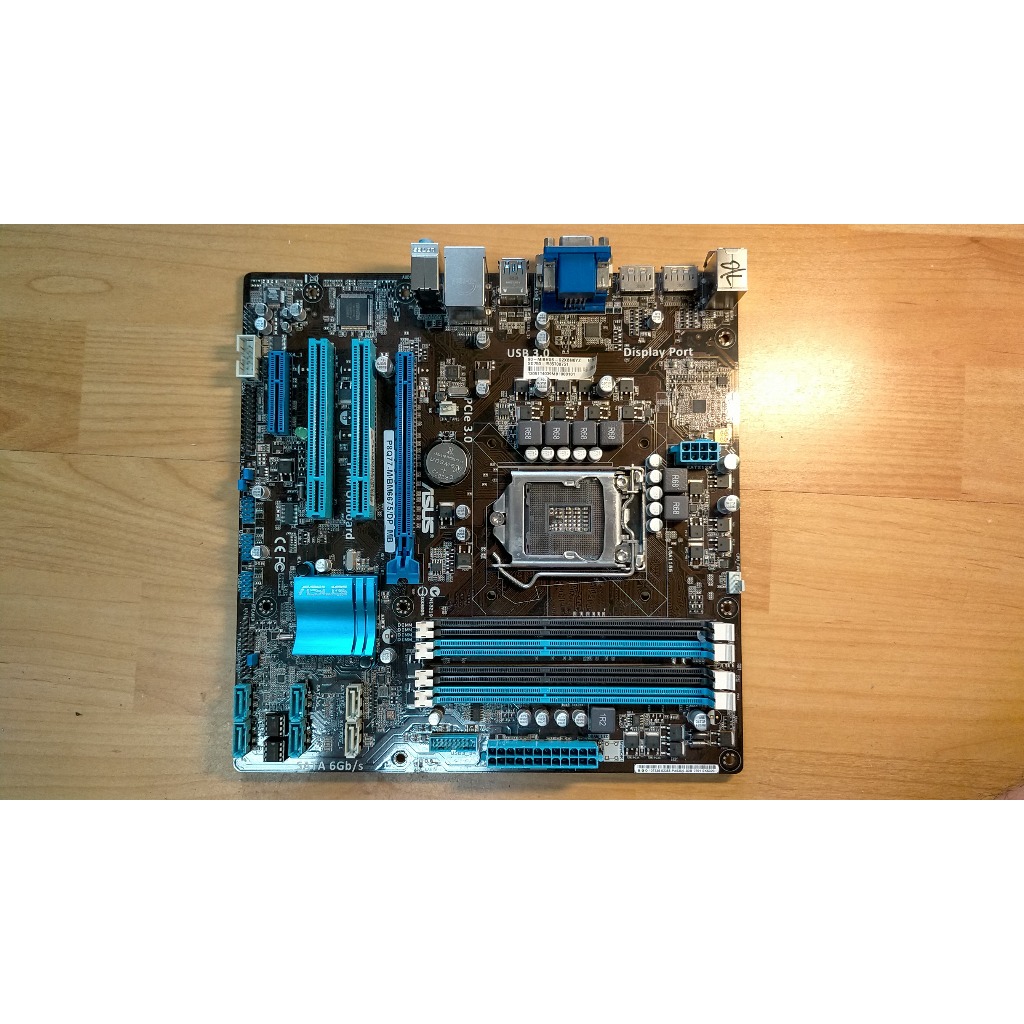 A.1155主機板-華碩P8Q77-M/BM6675/DP_MB DDR3雙通道 i7 i5 i3 SATA直購價390 | 蝦皮購物