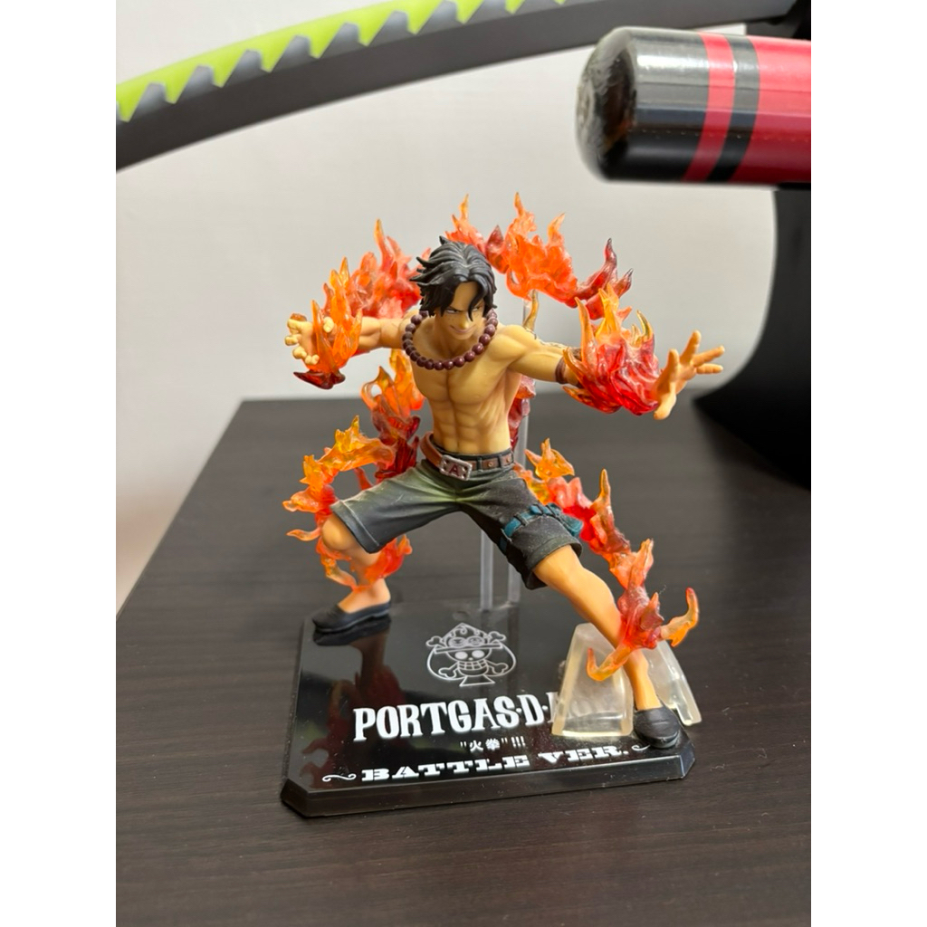 代理版 海賊王 航海王 Figuarts ZERO Battle Ver.火拳 艾斯 非一番賞 七龍珠 | 蝦皮購物