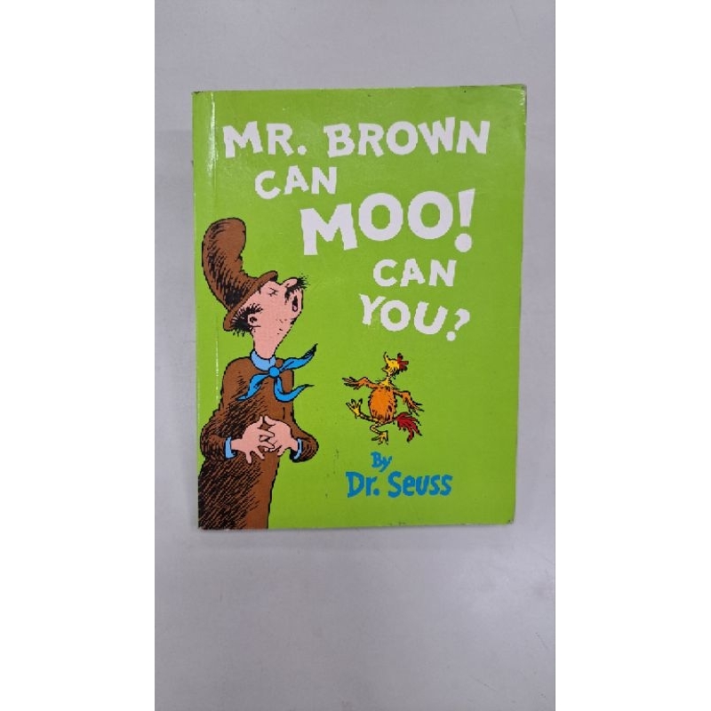 Dr Seuss繪本小書 Mr. Brown Can Moo, Can you? | 蝦皮購物