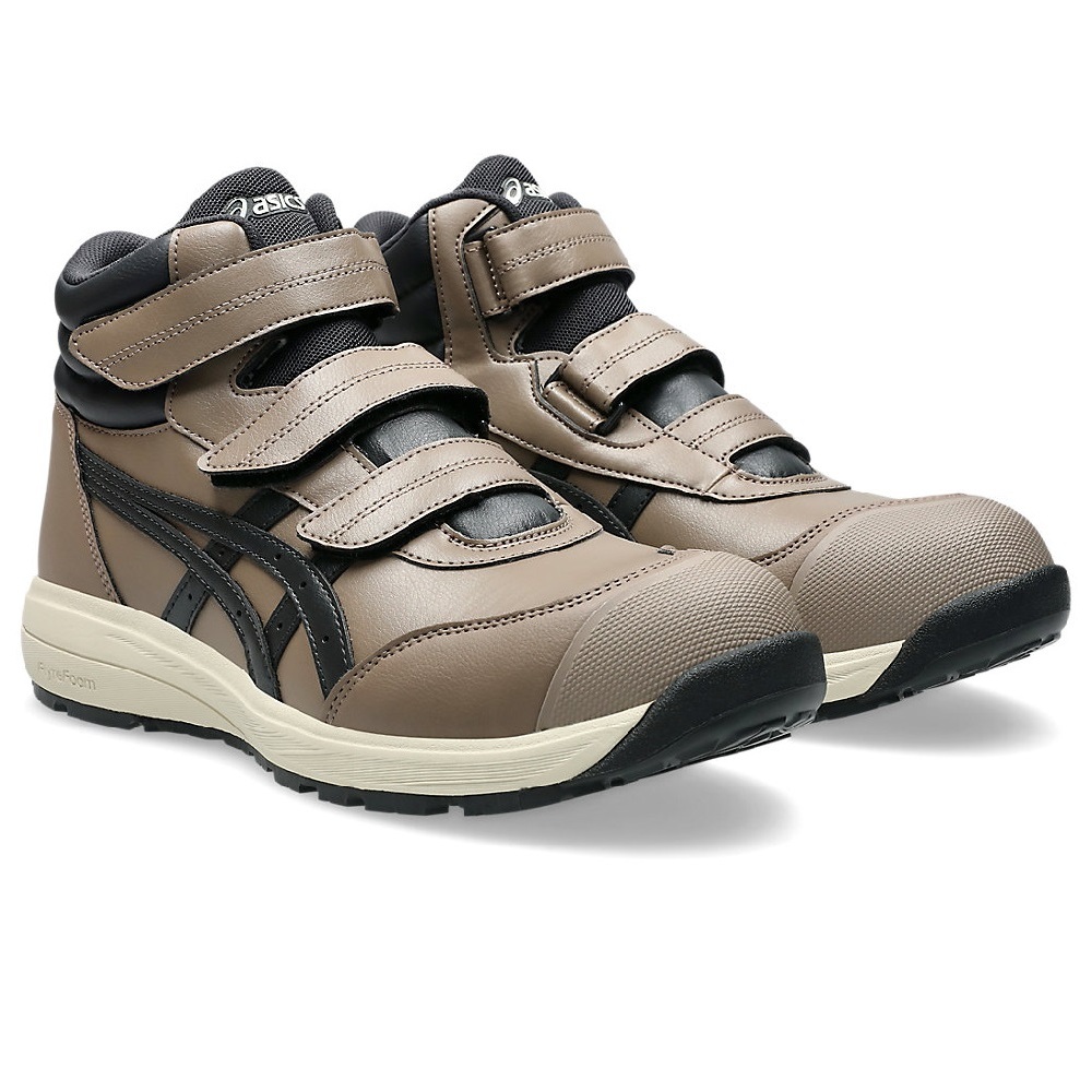 Asics 亞瑟士 CP312 高筒 輕量 安全防護鞋 工作鞋 塑鋼頭 3E寬楦 可可色 1273A111-020 | 蝦皮購物