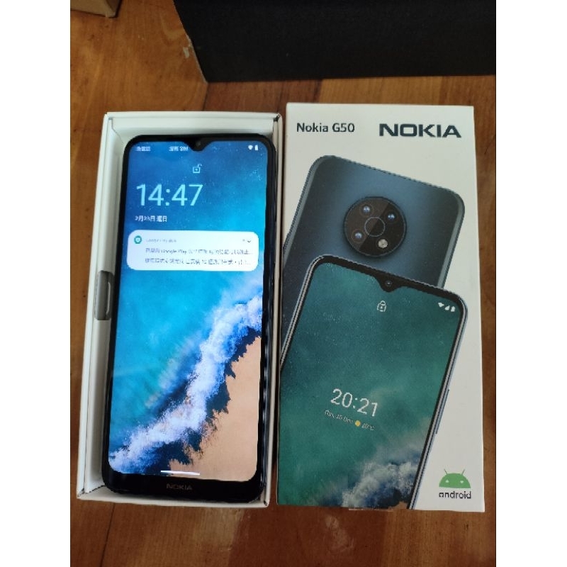 android 安卓 nokia g50 二手機 6g/128g 送保護貼 | 蝦皮購物