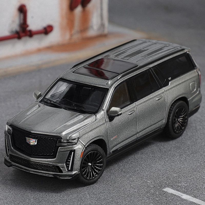 Shadow Pro 1/64 凱迪拉克 Escalade ESV 灰色款 | 蝦皮購物