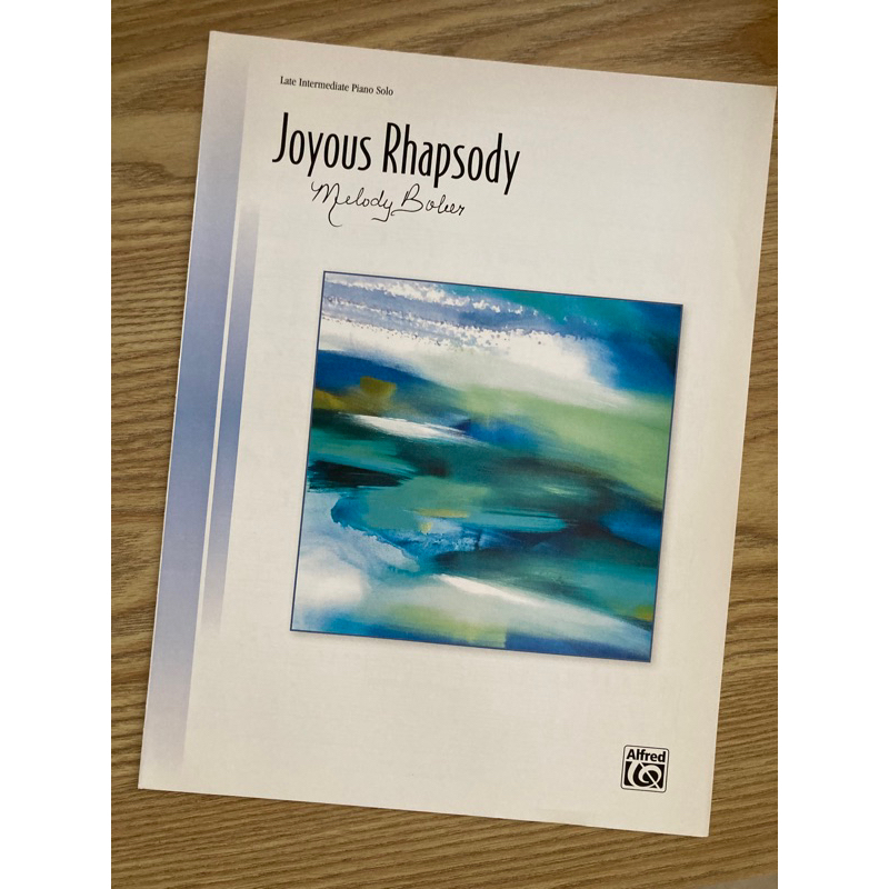 轉賣 JOYOUS RHAPSODY 單曲樂譜 Melody Bober | 蝦皮購物