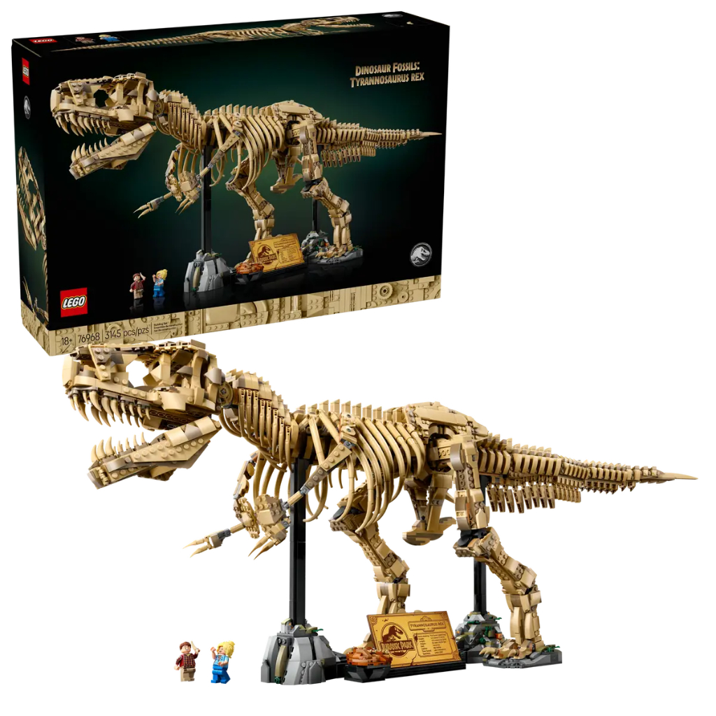 【台南樂高 益同趣】 LEGO 76968 恐龍化石：暴龍 侏羅紀世界 105cm長 | 蝦皮購物