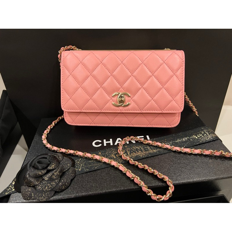 CHANEL TRENDY CC WOC 羊皮 台灣專櫃購入 | 蝦皮購物