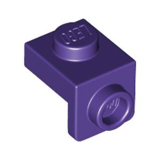 COOLPON｜這是樂高®LEGO®的正版零件 Bracket 1x1-1x1 36841 轉向磚 側接板 深紫 | 蝦皮購物