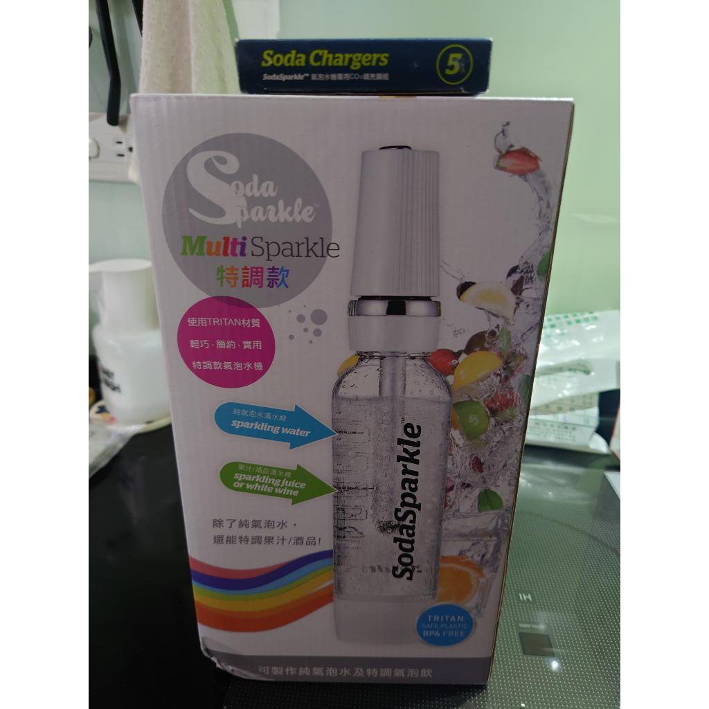 [全新] SodaSparkle 隨行氣泡水機含一盒氣瓶 | 蝦皮購物