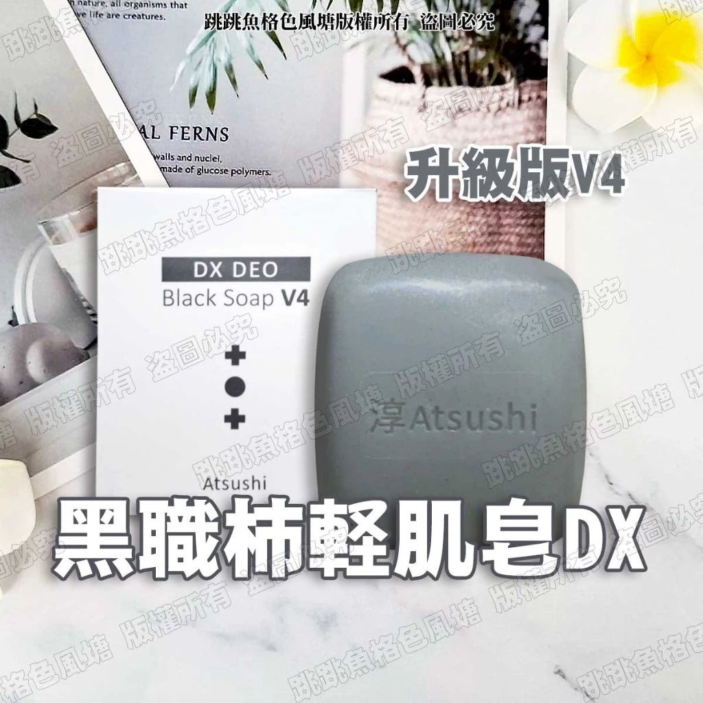 🔥現貨正品🔥日本【淳ATSUSHI】 輕肌皂 黑職柿軽肌皂DX 升級強化版V4 消味皂 80g/顆 | 蝦皮購物