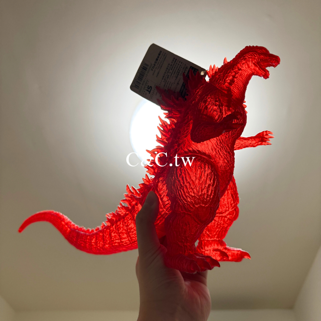 【C&C】BANDAI 哥吉拉 2003 劇場限定 萬代 東京SOS 東寶大怪獸 紅透 白透 藍鰭 軟膠 機龍 透光 | 蝦皮購物