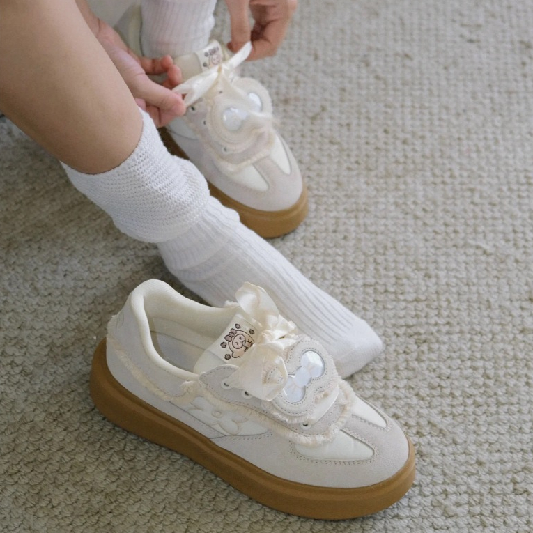 【GUBAN】 AC-8141 快速出貨 We Flower x NAIXIGU 聯名 德訓 小花鞋 | 蝦皮購物