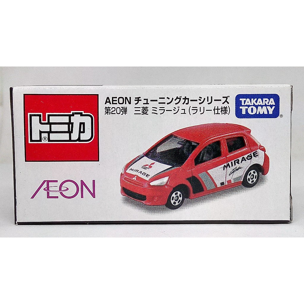 TOMY TOMICA 2015 AEON 第20彈 20 三菱 MIRAGE 拉力賽仕樣 | 蝦皮購物