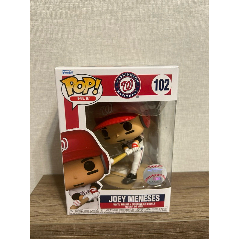 Funko pop 102 MLB 喬伊·曼尼西斯 Joey Meneses 大聯盟 國外購入 絕對正版 | 蝦皮購物