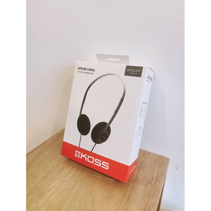 KOSS KPH40 Utility On Ear Headphones | 蝦皮購物