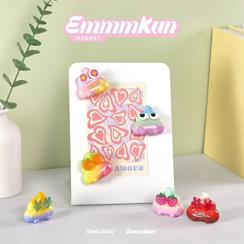 現貨 Emmmkun 有口福系列冰箱貼盲盒 盲抽 確認款 便便冰箱貼 磁鐵 台灣出貨 NING TOYS | 蝦皮購物