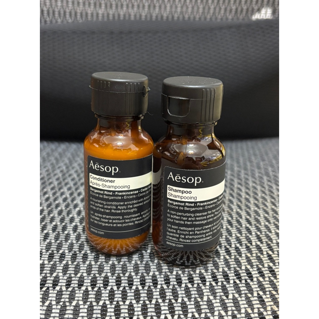【過期品】AESOP 洗潤旅行組-洗髮露 50ml+潤髮乳 50ml，有效期限2024年8月 | 蝦皮購物