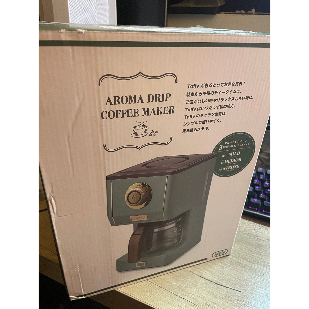 日本TOFFY Drip Coffee Maker 咖啡機K-CM5 | 蝦皮購物