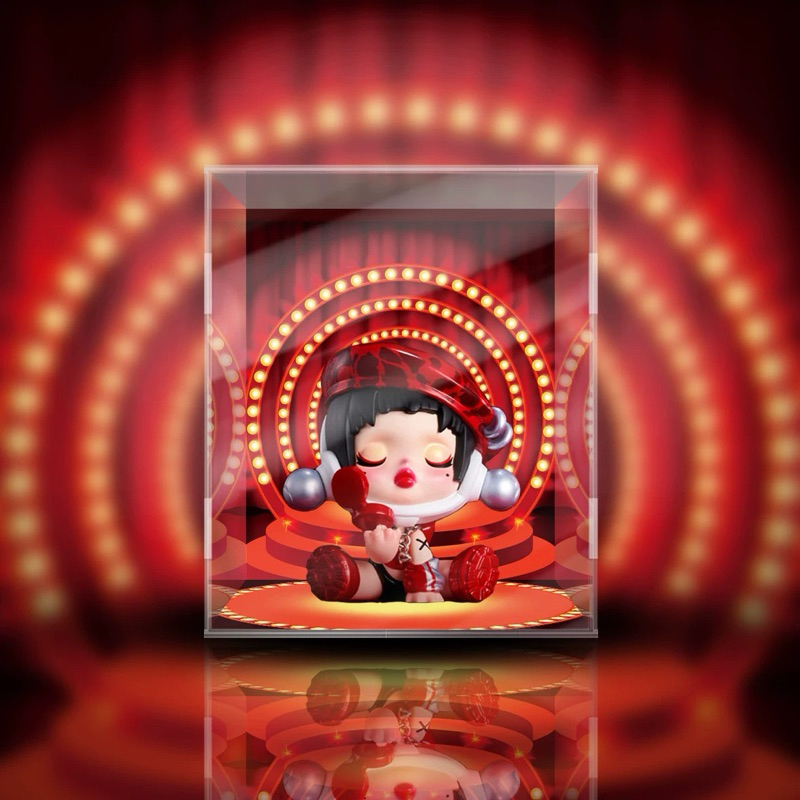 《Yao 挖寶趣》 泡泡瑪特 PVC GK 黏土人 黏土娃 盒玩 食玩 雕像 燈光 階梯 尺寸客製化 展示盒22 | 蝦皮購物