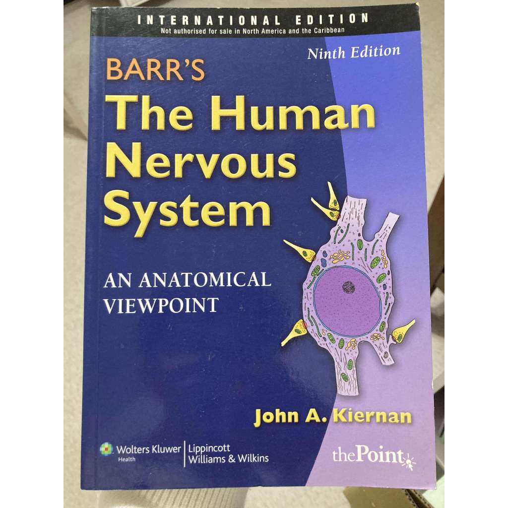 Barr's The Human Nervous System: An Anatomical Viewpoint(二手) | 蝦皮購物