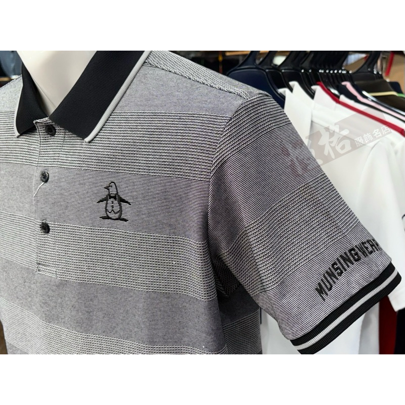 日本原裝進口Munsingwear企鵝 2025年春夏短袖潮流Polo衫（立體針織紋路/無左胸口袋） | 蝦皮購物