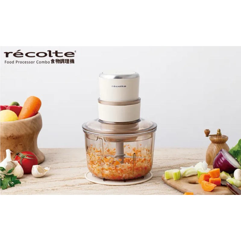 [全新]日本Récolte Food Processor Combo 食物調理機 | 蝦皮購物
