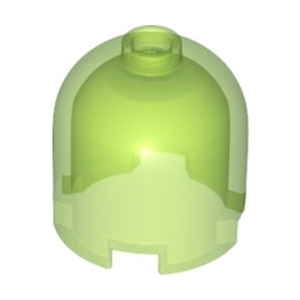 COOLPON｜這是樂高®LEGO®的正版零件 玻璃罩 玻璃罐 透明罩 30151b 26451 38708 透明亮綠 | 蝦皮購物