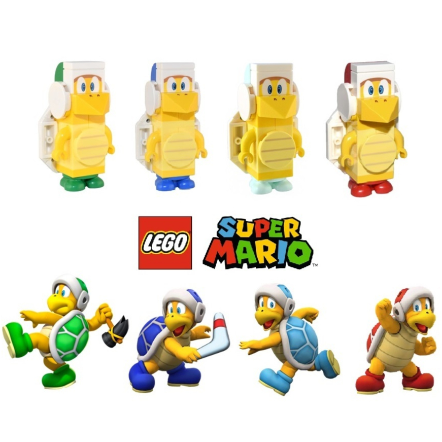 人偶拆賣 {全新} LEGO 樂高 鐵鎚兄弟 火焰兄弟 迴力鏢兄弟 71409 71410 71416 烏龜兄弟 | 蝦皮購物