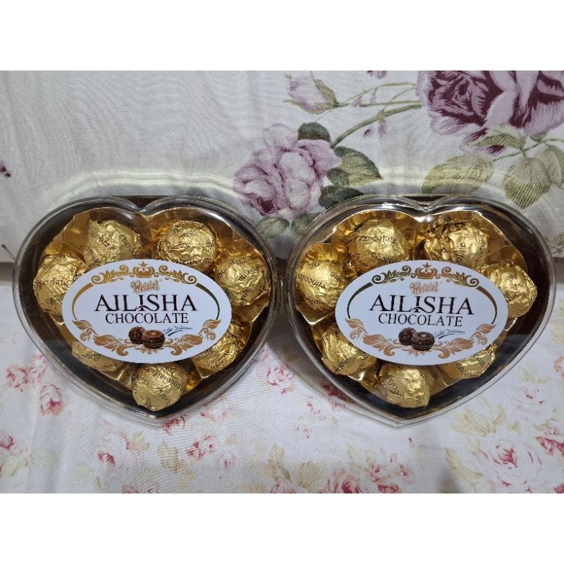 全新商品 艾莉莎頂級牛奶絲滑巧克力 愛心盒包裝 一盒8顆 84g 有效日期2026.02.14 現貨 | 蝦皮購物