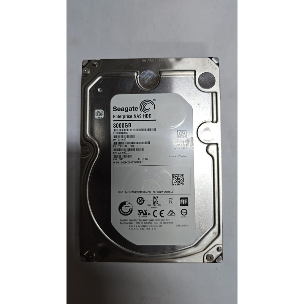 希捷 故障品 8TB 8T 8000GB ST8000NE0001 03H621 | 蝦皮購物