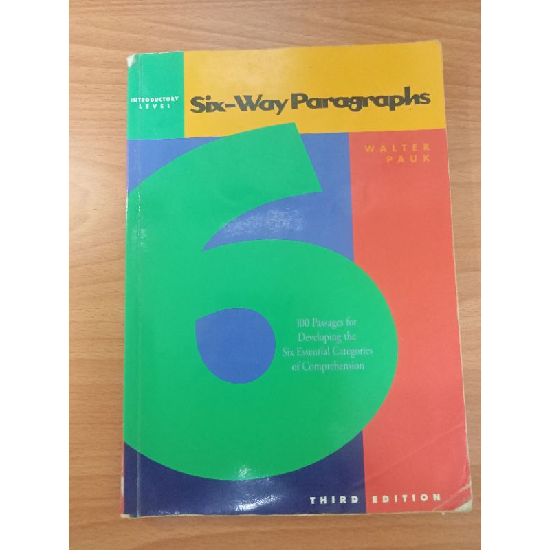 Six-Way Paragraphs: Introductory Level 經典英文文法教材 | 蝦皮購物