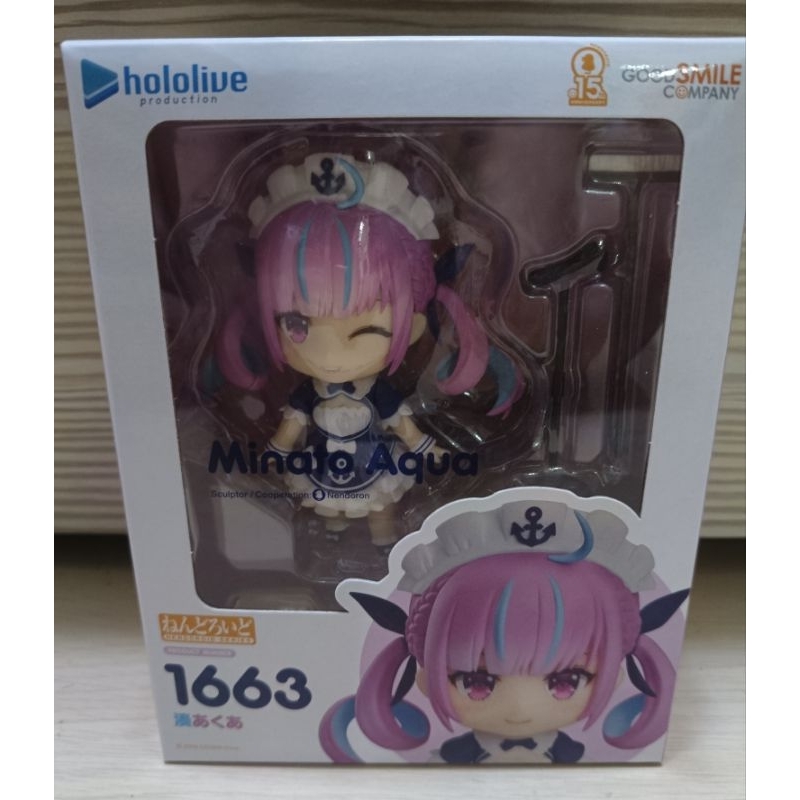 現貨正品 GSC 湊 阿庫婭 黏土人 1663 Hololive 阿夸 Gura 超級夢想 白上吹雪 百鬼 佩可拉 | 蝦皮購物