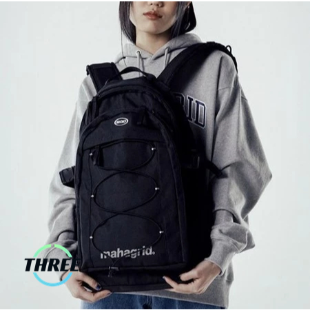 TR韓國代購Shoopen x mahagrid 聯名後背包 MGD書包 抽繩後背包 減壓背包 男女同款 | 蝦皮購物