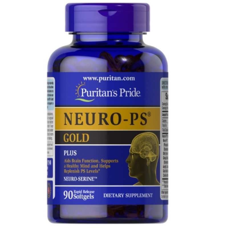 ♥️腦部 保健食品 大推薦 現貨秒出 分享四瓶♥️Puritan's Pride NEURO-PS 90顆2026年3月 | 蝦皮購物
