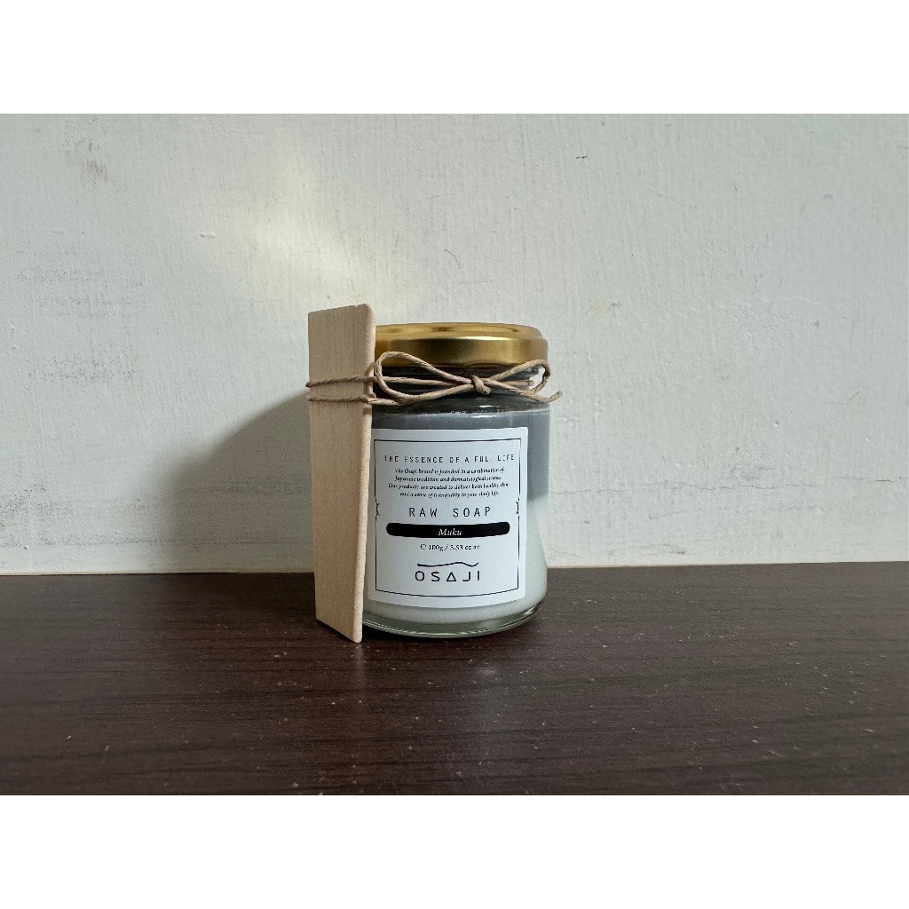 全新 現貨 OSAJI 奶霜潔顏半熟皂 100g 裝 台灣專櫃帶回 限量原價82折特惠 | 蝦皮購物