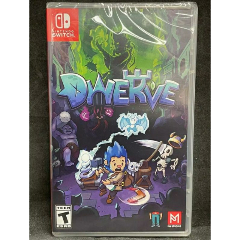 【全新現貨】NS Switch遊戲 Dwerve 戰匠杜沃 中文版 美版封面ESRB 塔防地牢 RPG遊戲 | 蝦皮購物