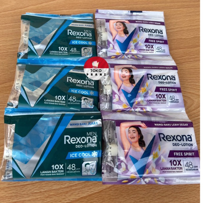 Rexona Deodorant Sachet | 蝦皮購物