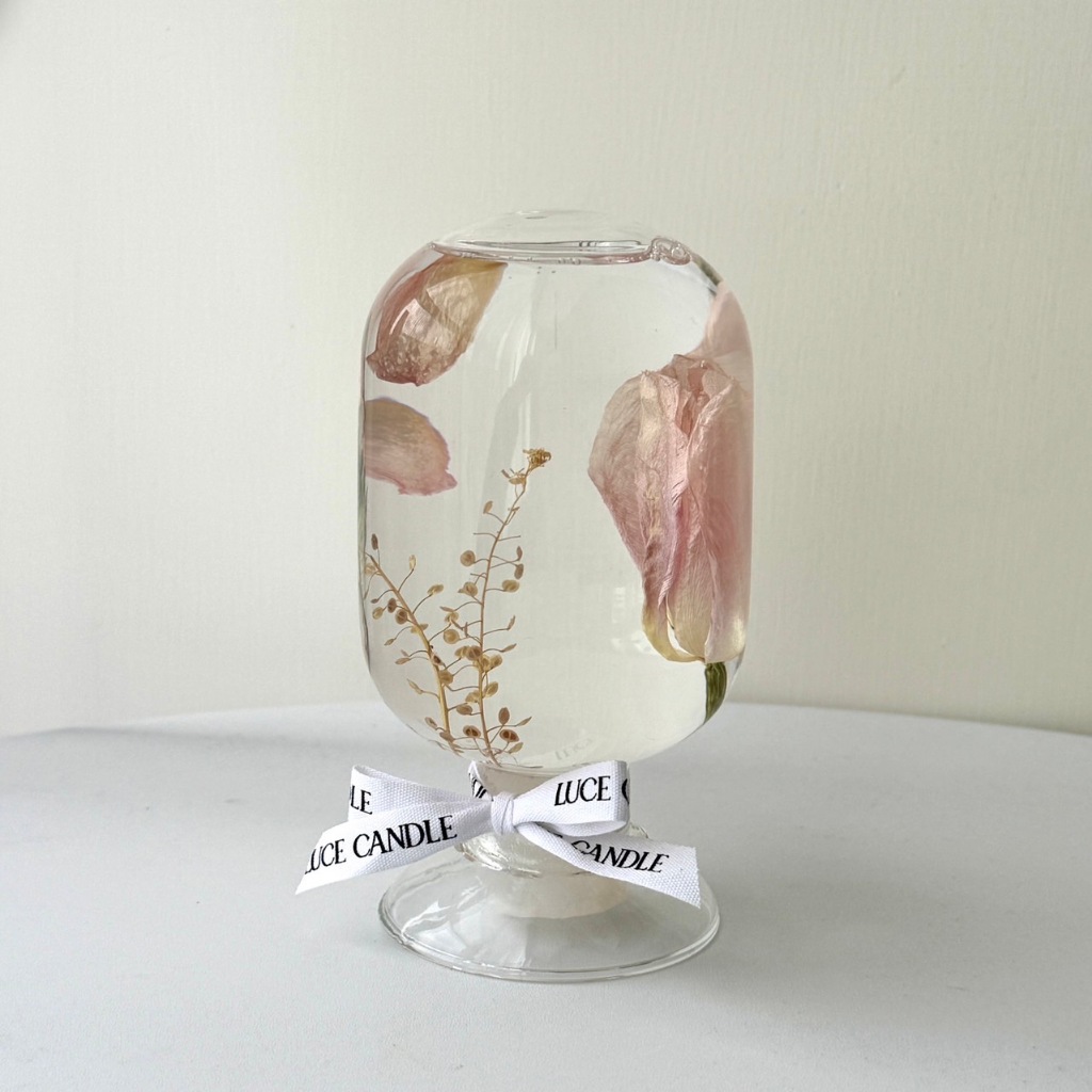 LUCE CANDLE *｡ 乾燥鮮花 浮游花 空間享受 裝置藝術 | 蝦皮購物