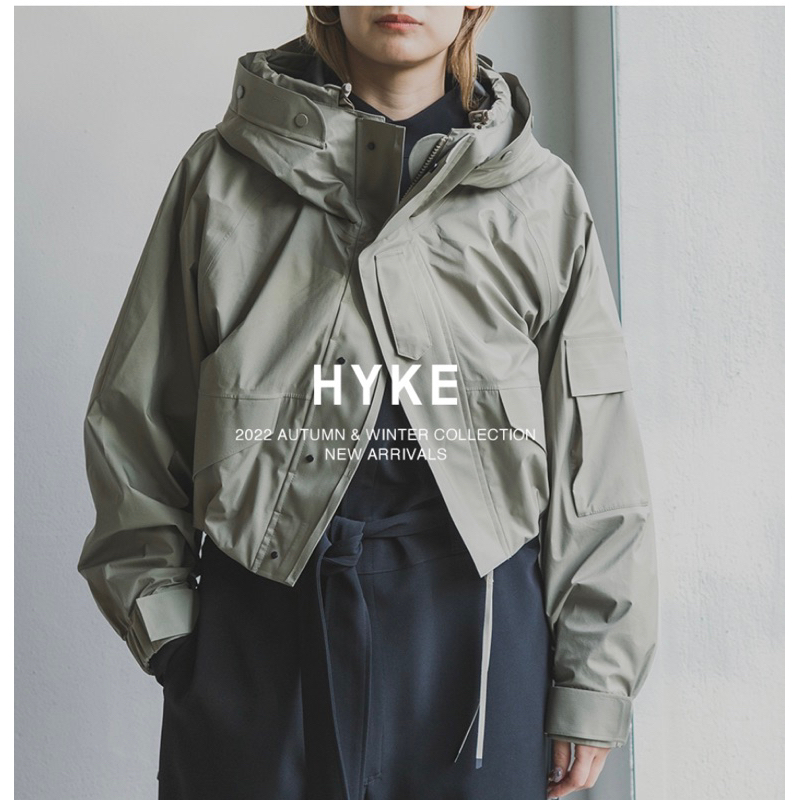 全新 日本 HYKE ENTRANT GEN1 ECWCS 綠色 短版 防風 防潑水 風衣 外套 | 蝦皮購物