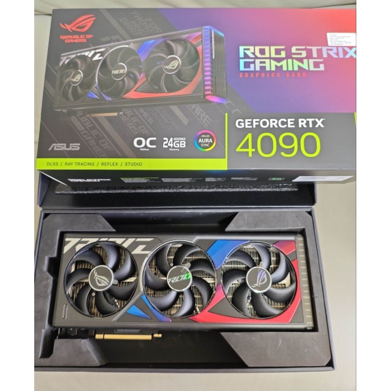 2025/10/5 現貨！華碩 ROG RTX 4090 24G 超長保固 / RTX 5090 / AI運算/ 顯示卡 | 蝦皮購物