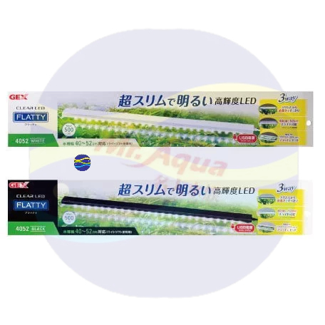 微笑的魚水族☆GEX-五味【USB高輝度LED燈4052(不含安定器)跨燈】(白/黑)D-039-4052 | 蝦皮購物