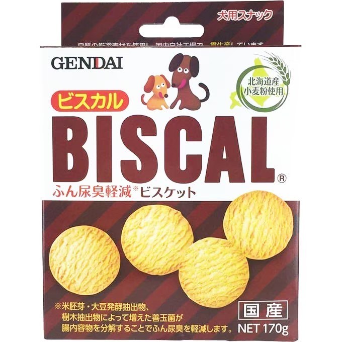 【必吃客 BISCAL】犬用消臭餅乾 狗餅乾 狗零食 寵物零食 | 蝦皮購物