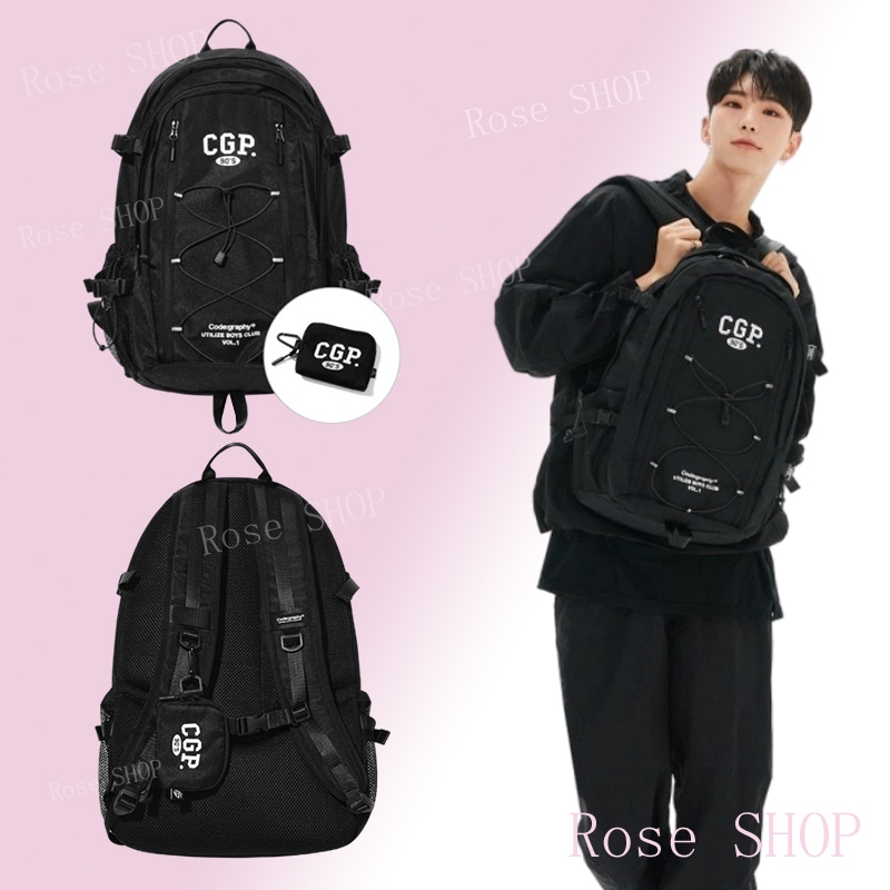台現 CODEGRAPHY CGP LOGO後背包 大容量雙肩包 Hoshi同款 背包 CGP書包 男女同款 | 蝦皮購物