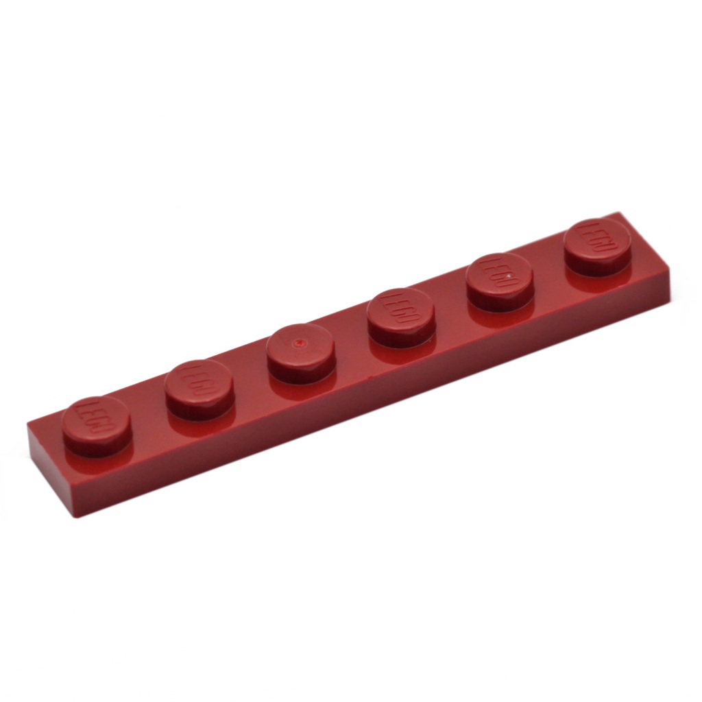 COOLPON｜這是樂高®LEGO®的正版零件 深紅 Plate 1x6 薄板 3666 4539062 | 蝦皮購物